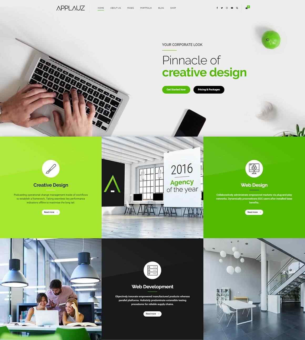 Landing - Fresh Design & Print